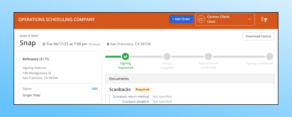 Preliminary Invoices